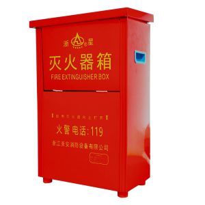 星浙安干粉3公斤*2+灭火器箱MFZ/ABC3手推式-海衡直采商城